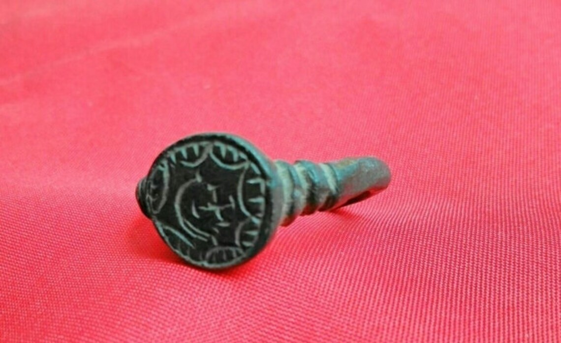 Cossacks an Ancient Ring Depicting a Cross and a Crescent That ...