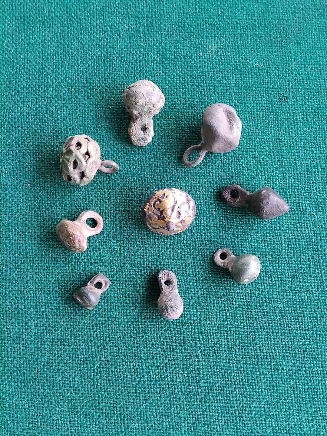 Ancient Buttons-weights From a Viking Costume 9-13 Century Kievan Rus ...