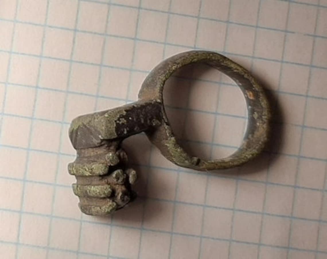 Ancient rome key ring 1-3 century roman empire | Etsy