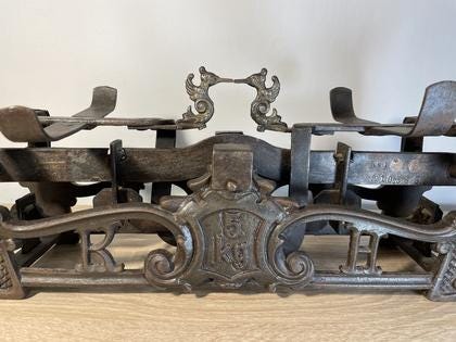 Antique Scales of the Beranger System .antique Cast Iron Balance Scale ...