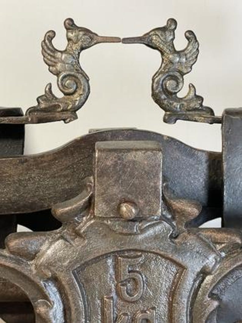 Antique Scales of the Beranger System .antique Cast Iron Balance Scale ...