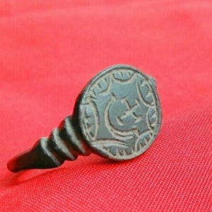 Cossacks an Ancient Ring Depicting a Cross and a Crescent That ...