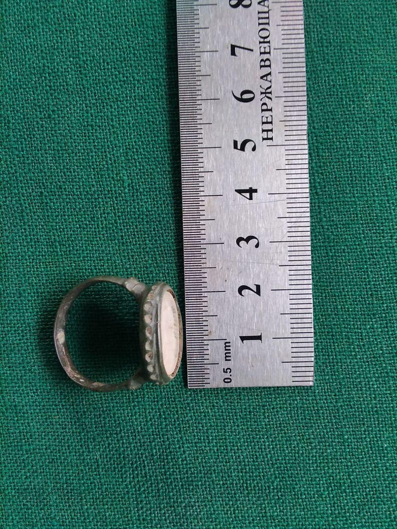 Cossacks an Ancient Ring Depicting a Cross and a Crescent That ...