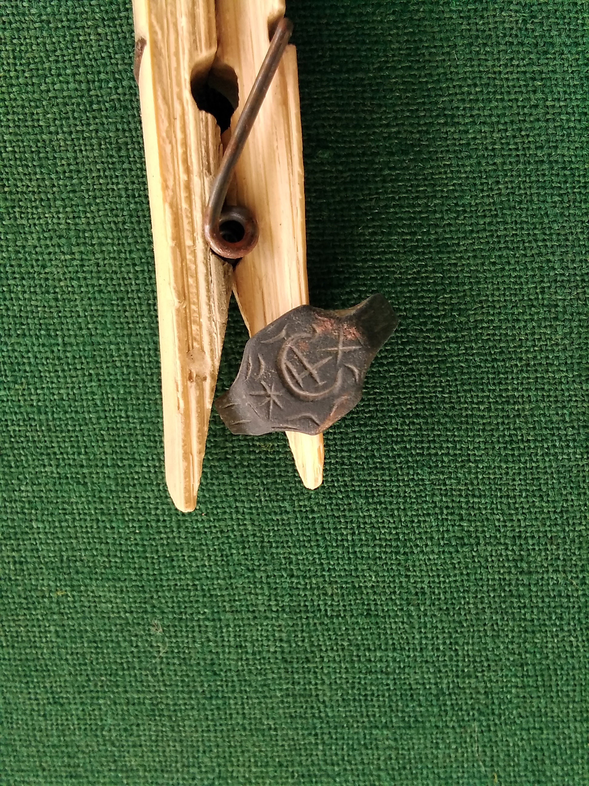Cossacks an Ancient Ring Depicting a Cross and a Crescent Zaporizhia ...