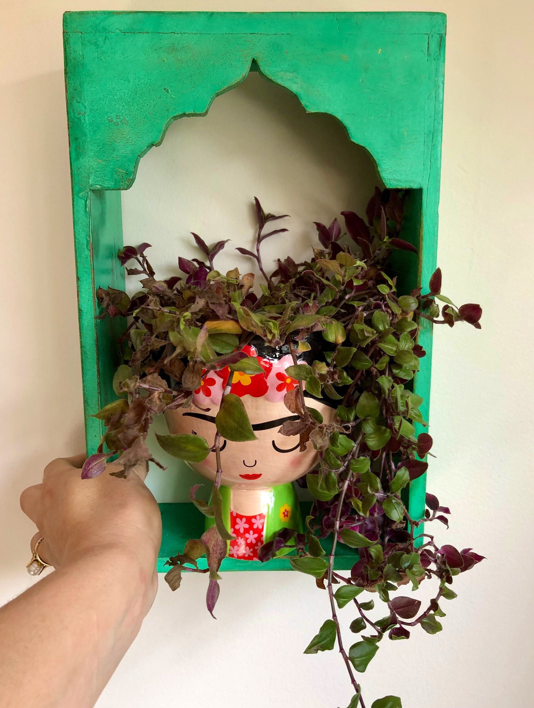 Indian Reclaimed Shelf, Arch Shelves Temple Shelf, Hand Painted Shelf ...