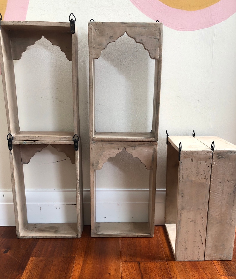Indian Reclaimed Shelf Arch Shelves Temple Shelf Hand - Etsy