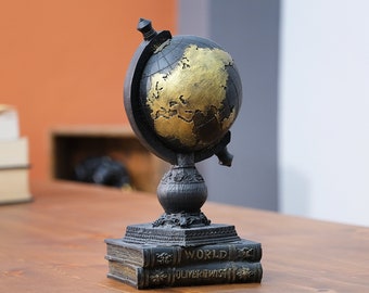 Table Top World Map - Etsy