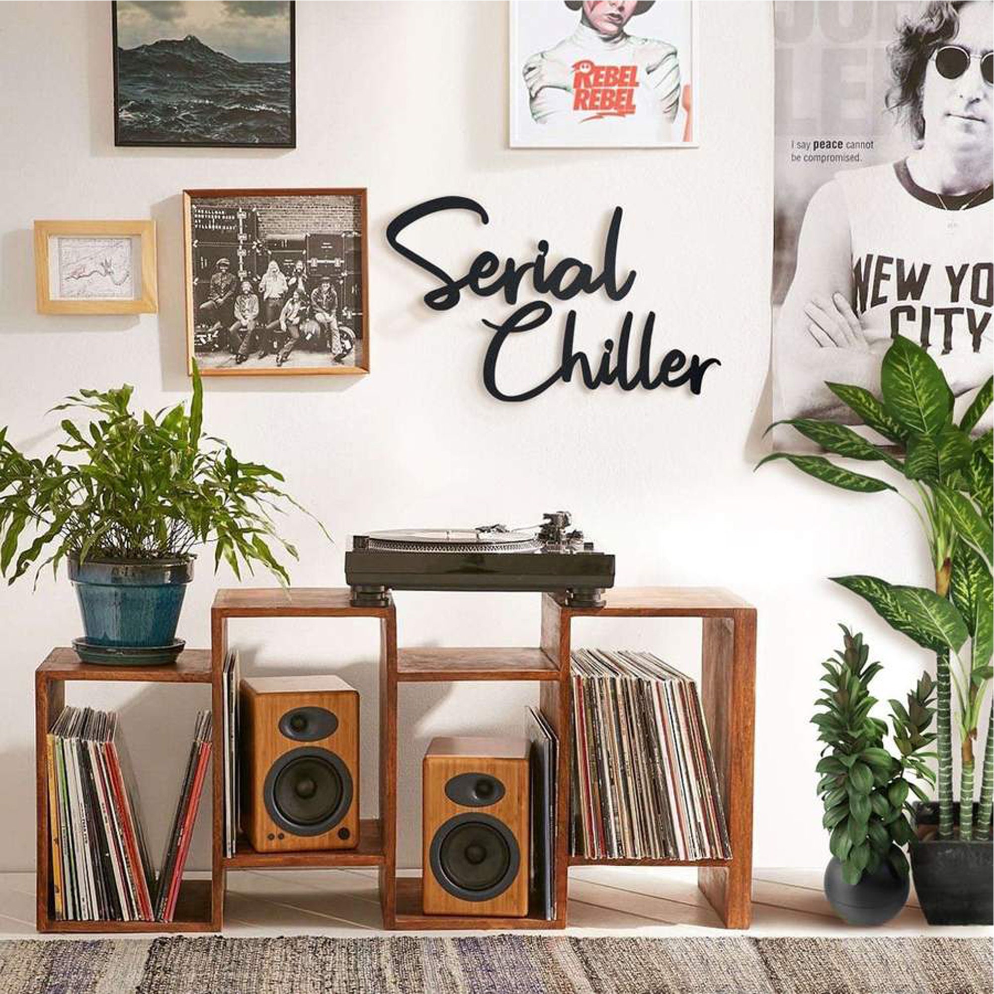 Serial Chiller Metal Wall Art Metal Wall Sign Metal Wall - Etsy