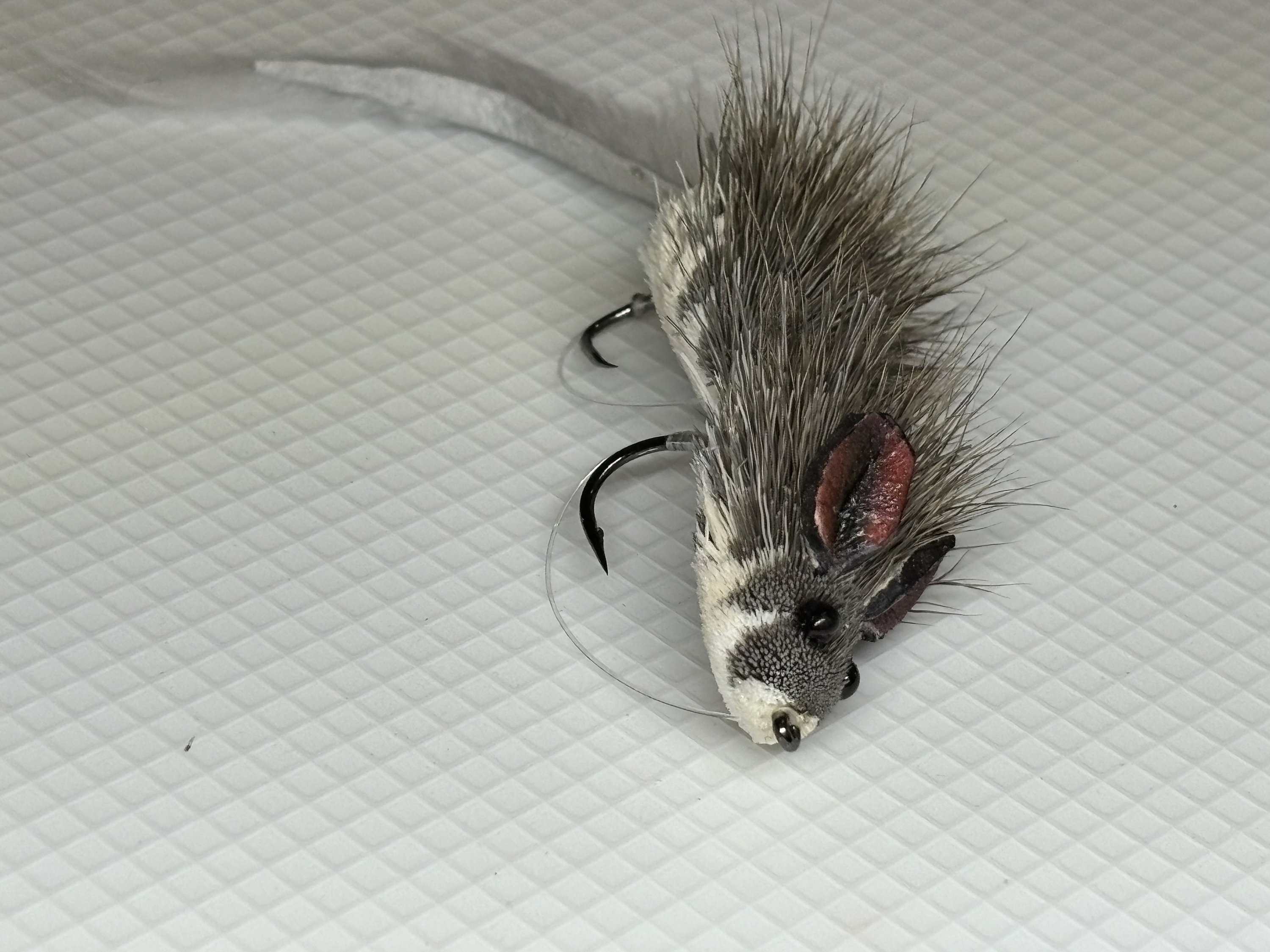 Articulated Deer Hair Mouse Gray or Brown - Etsy