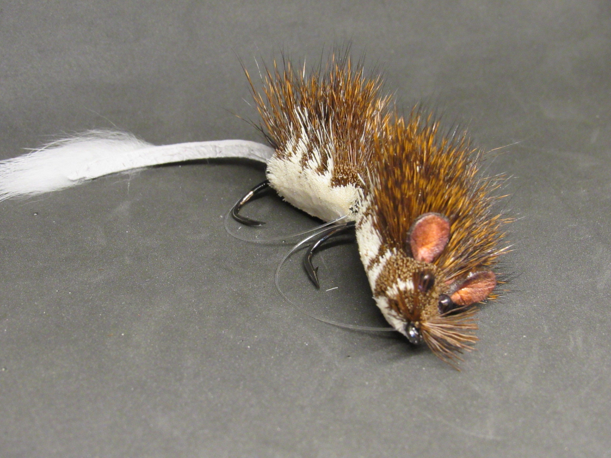 Articulated Deer Hair Mouse Gray or Brown - Etsy