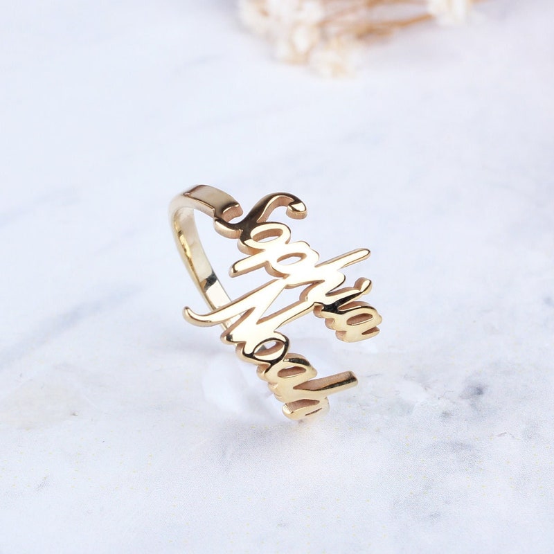 Name Ring - Etsy