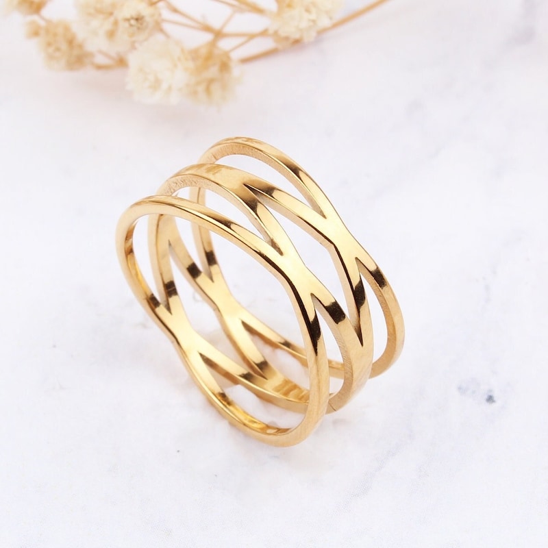 Solid Gold Ring - Etsy