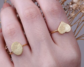 Gold Fingerprint Jewelry - Etsy
