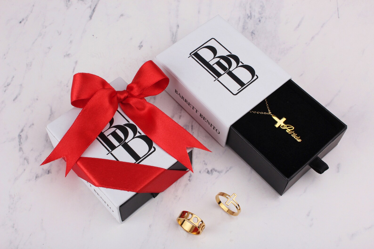 Drop Name Necklace Free Personalization 14K Solid Gold - Etsy