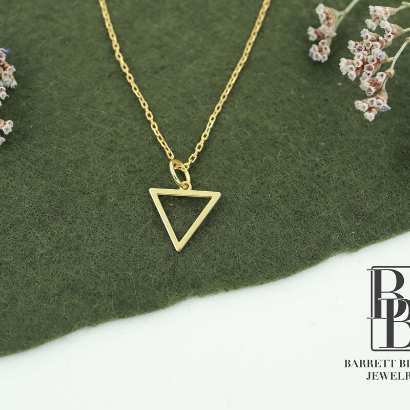 Triangles Necklace - Etsy