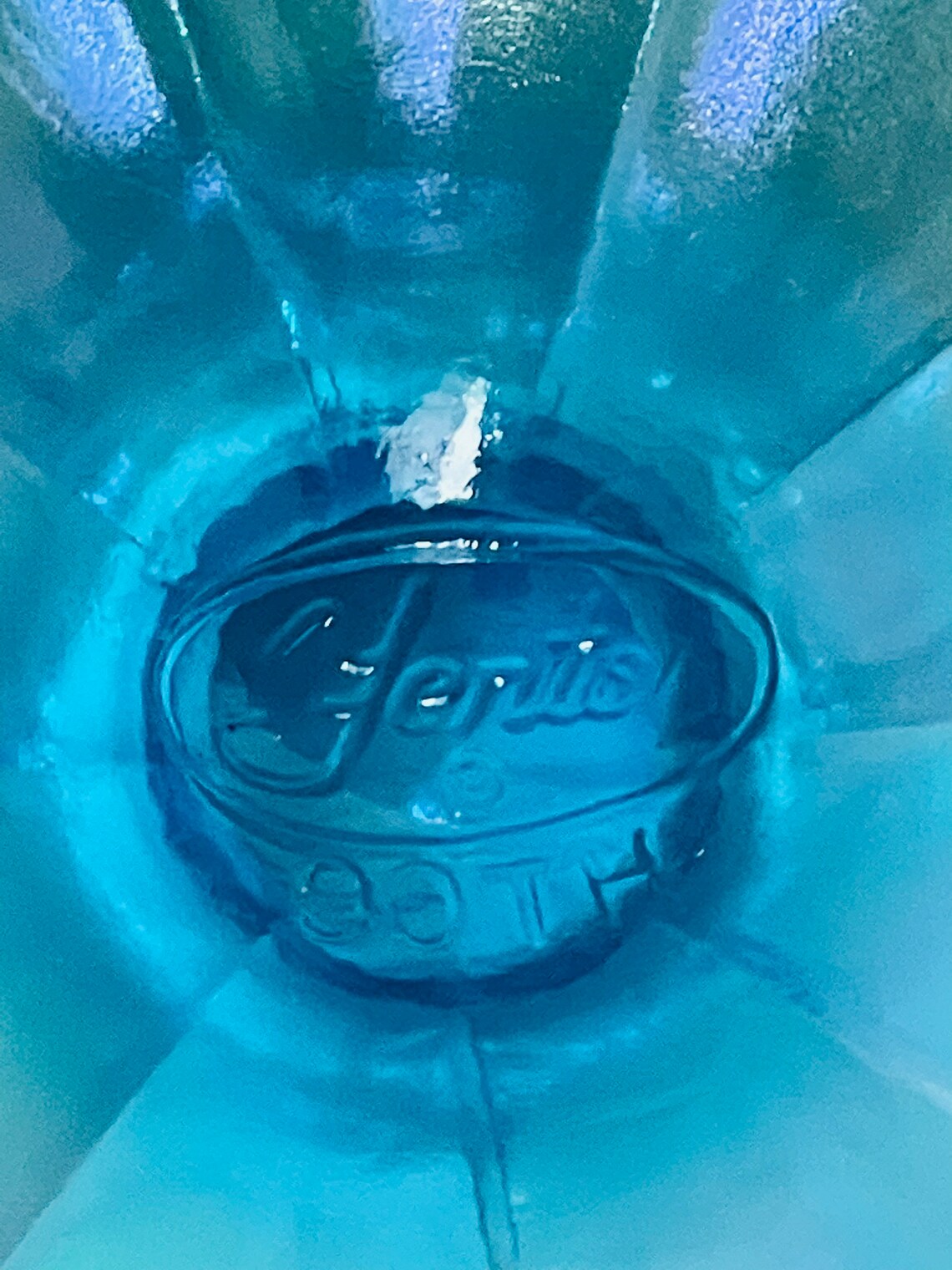 Fenton Carnival Celeste Blue Textured Stretch Goblet/vase - Etsy