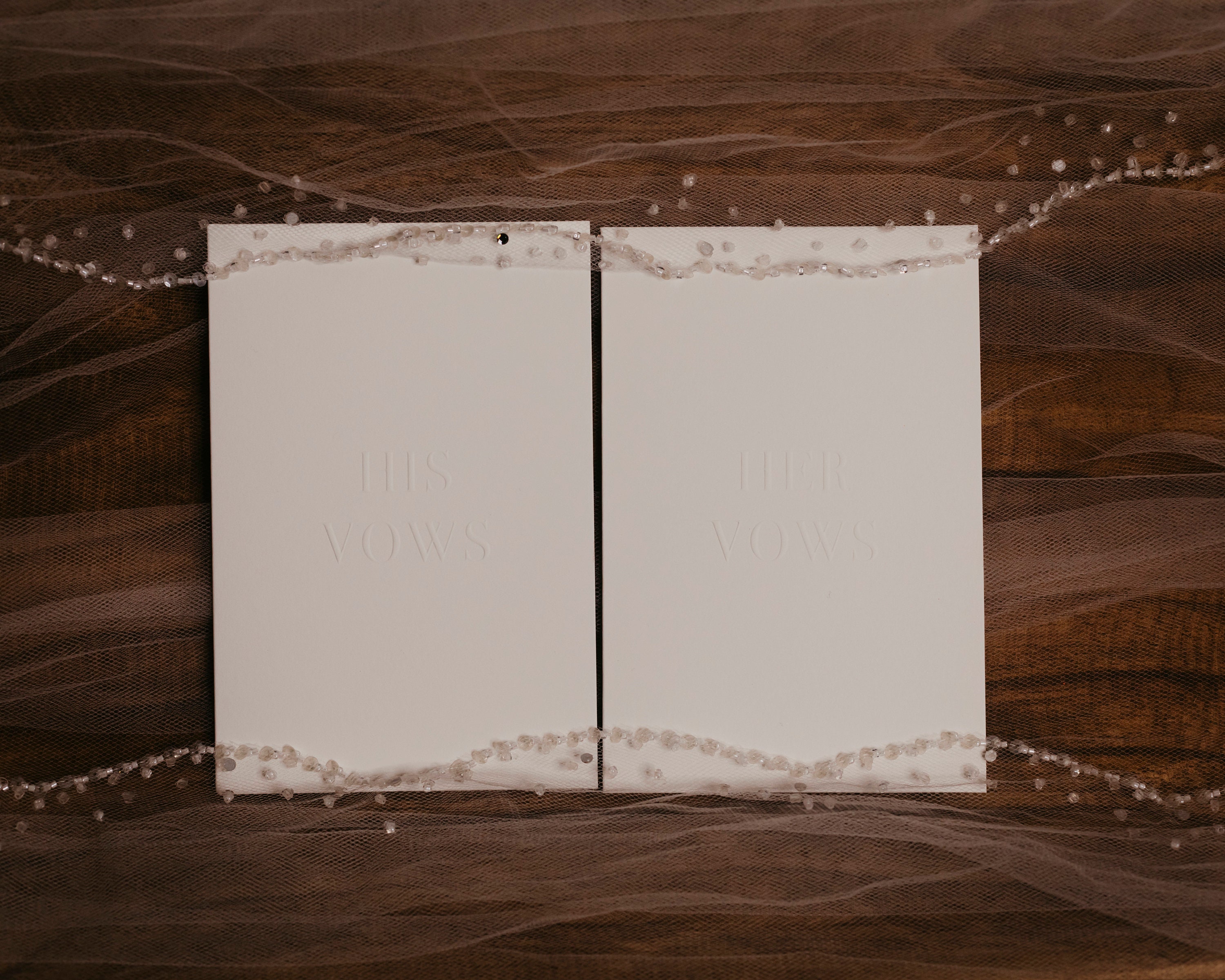 HER VOWS Card 4 X 6 Card W/envelope Blind Embossing Card single Card - Etsy