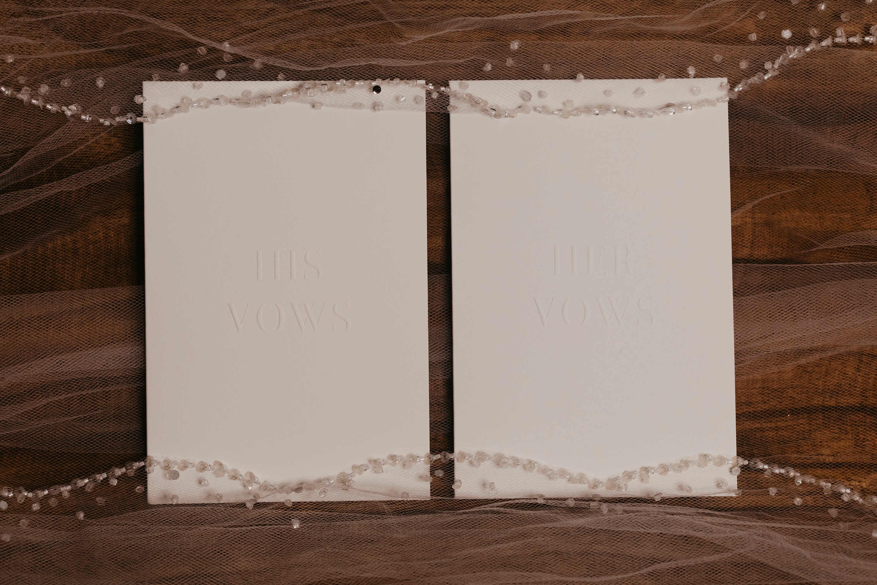 HER VOWS Card 4 X 6 Card W/envelope Blind Embossing Card single Card - Etsy