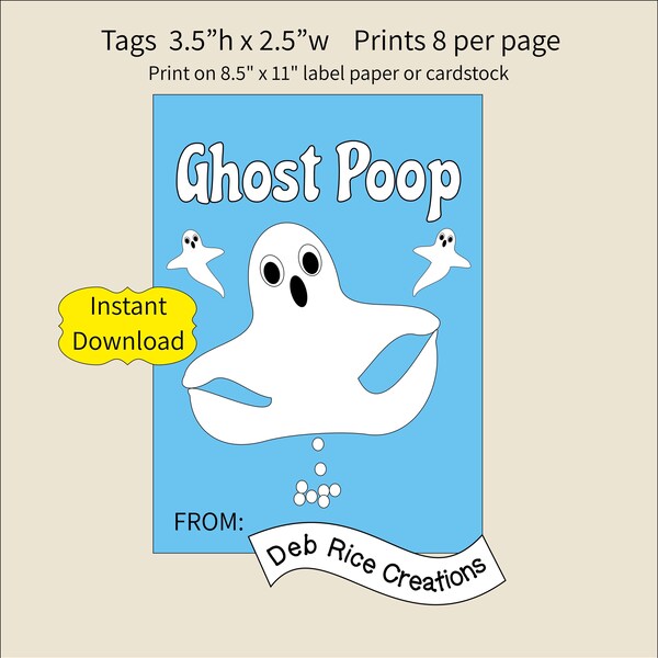 Ghost Poop - Etsy