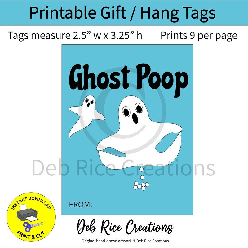 Ghost Poop - Etsy