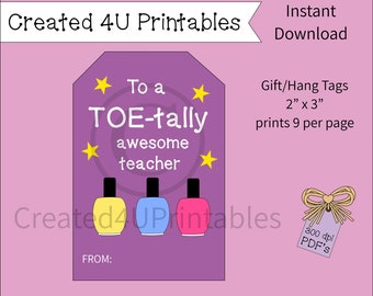 Toe Tally Awesome Teacher - Etsy