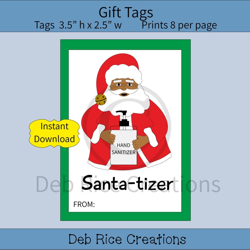 Santa Tizer - Etsy