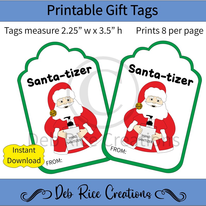 Santa Tizer - Etsy