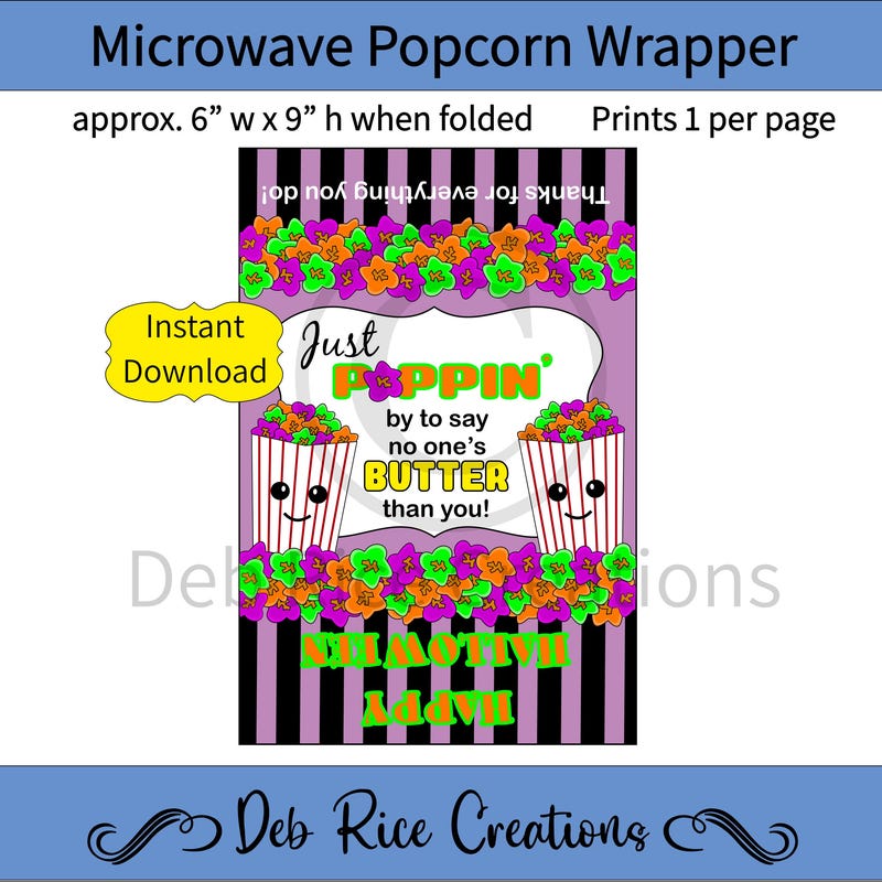 Popcorn Tags - Etsy