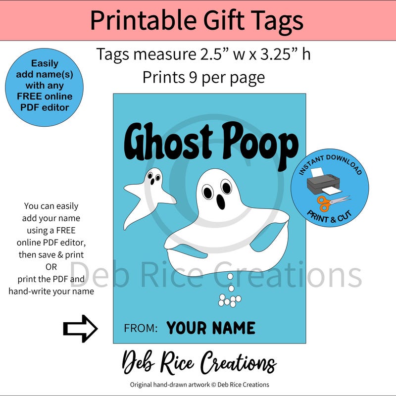 Ghost Poop - Etsy