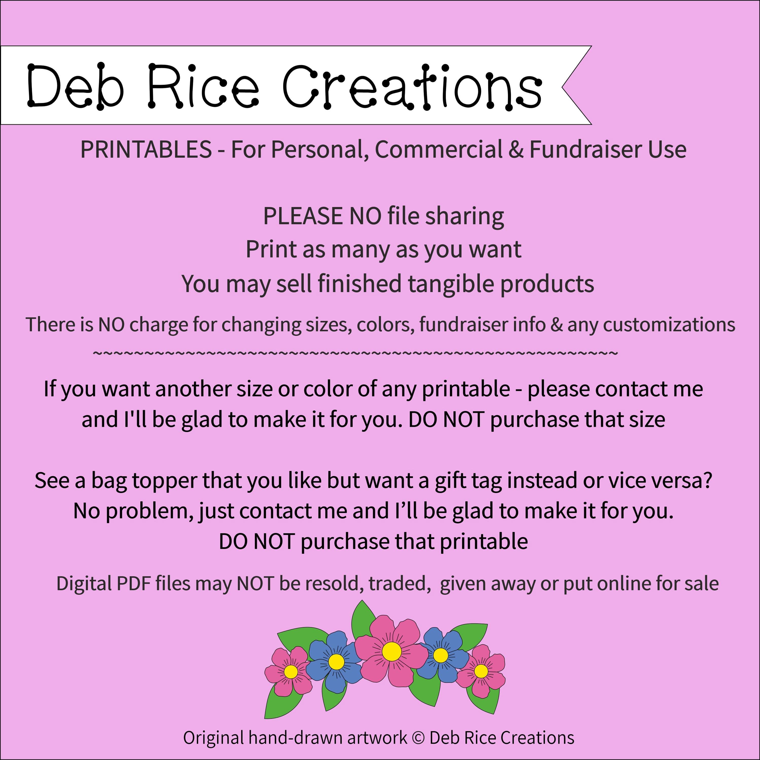 Candy Cane Puzzle Beginner Level 4x4 Printable Bag Toppers Candy Cane ...