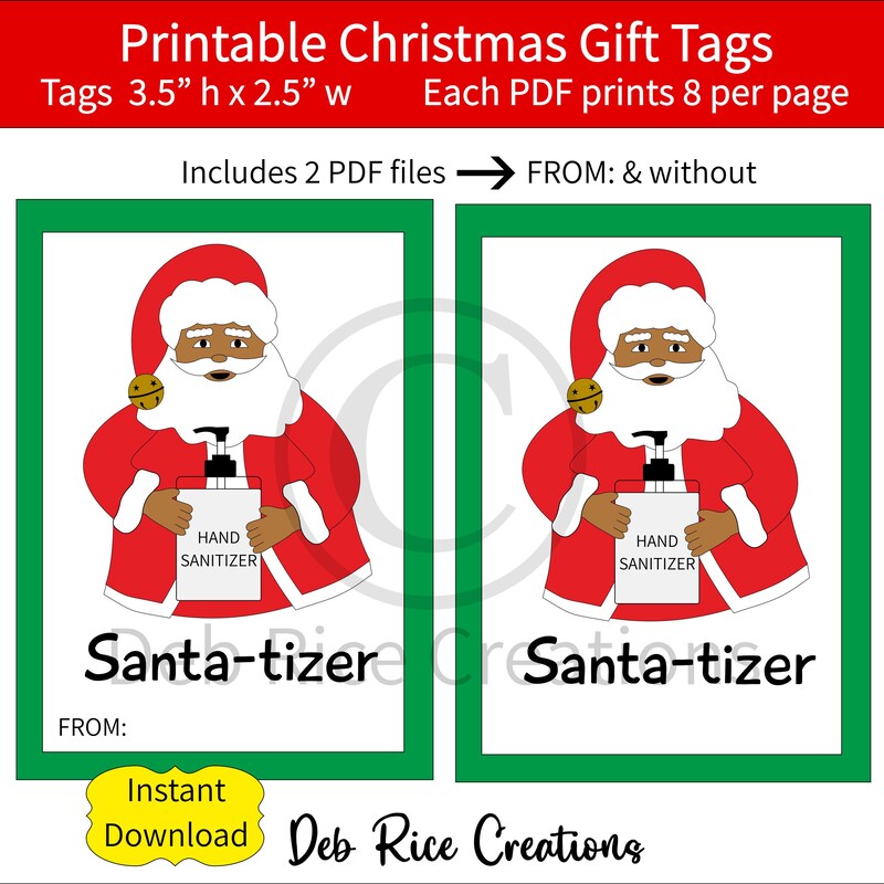 Santa Tizer - Etsy