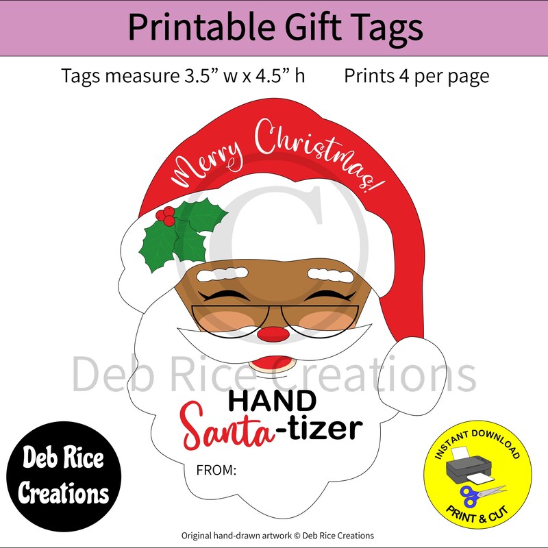 Santa Tizer - Etsy