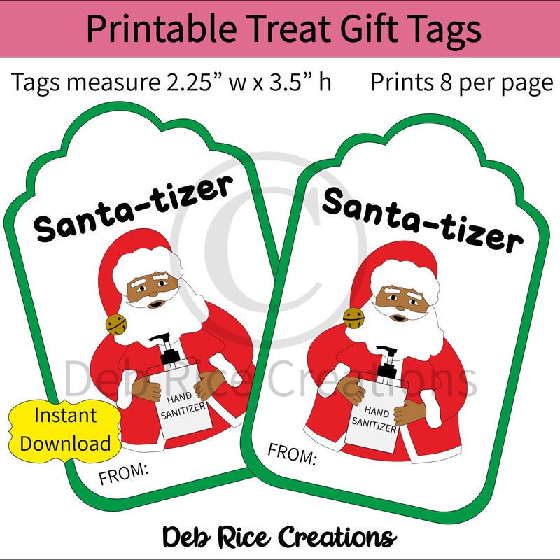 Santa Tizer - Etsy