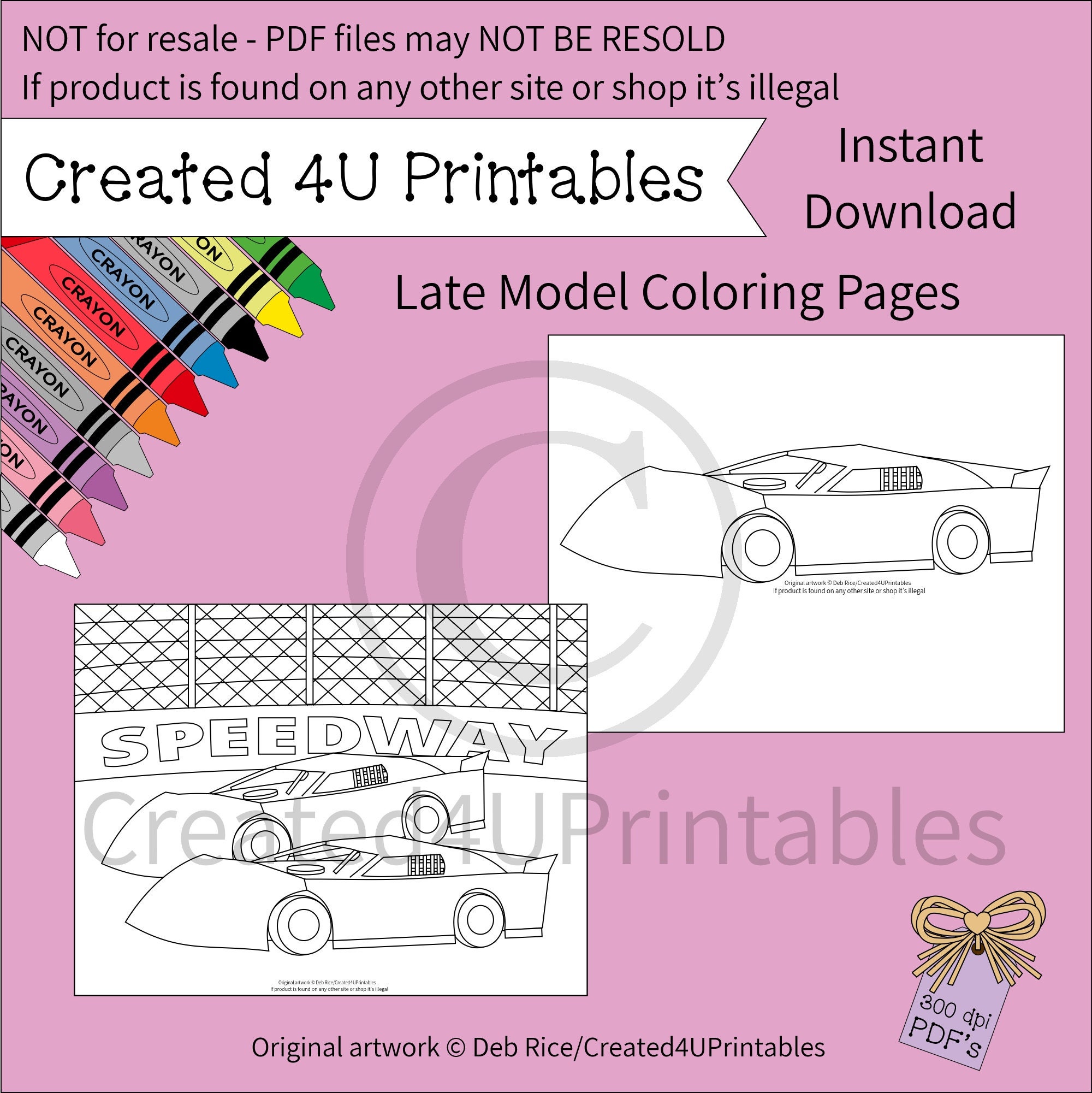 Latemodel Coloring Pages