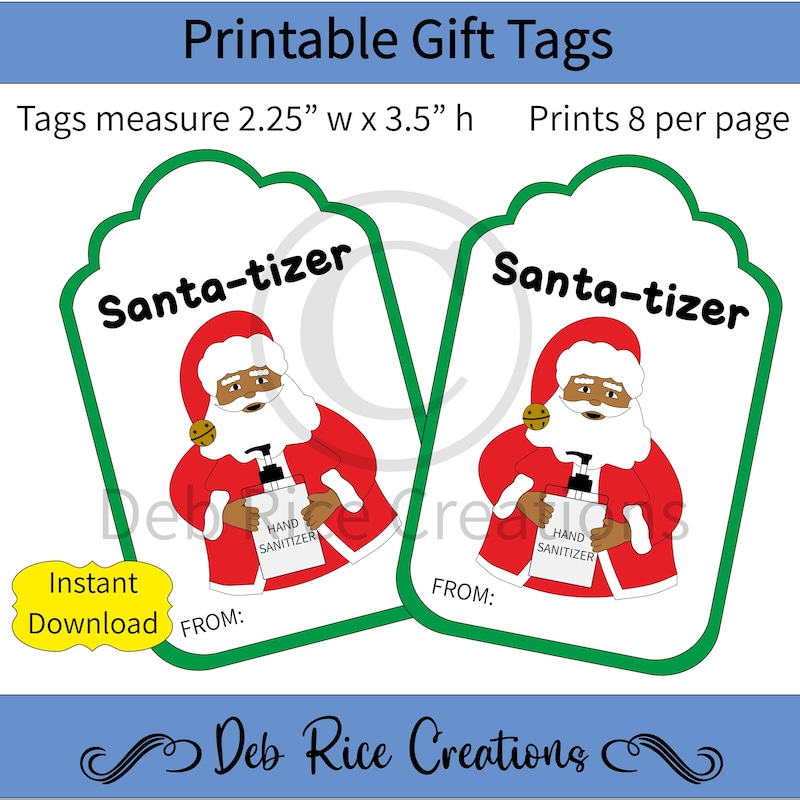 Santa Tizer - Etsy