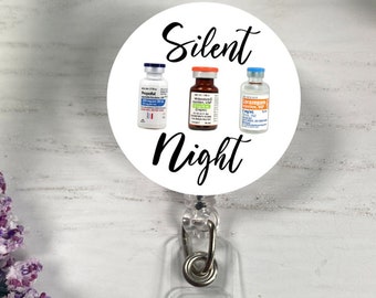 Silent Night Ativan, Propofol, Midazolam Christmas Healthcare/nursing ...