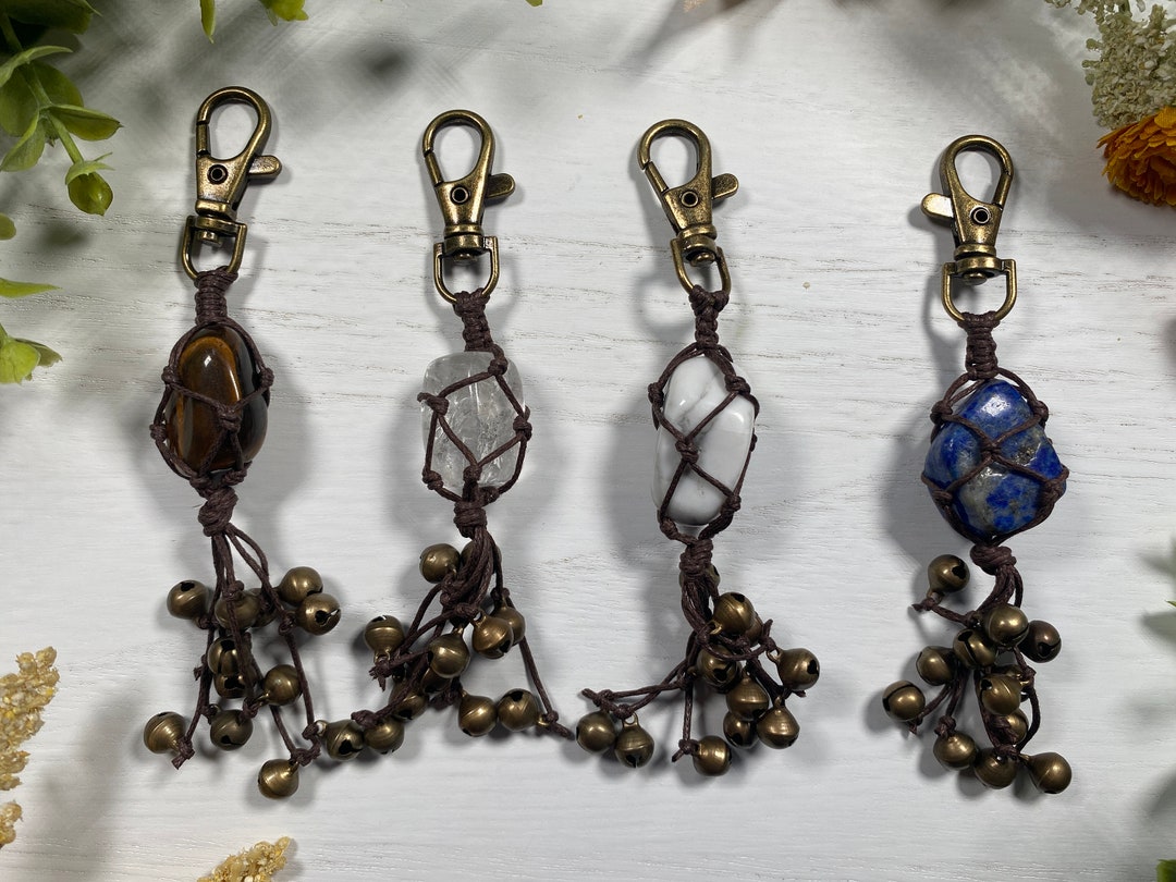 Gothic Witchy Keychain With Bells: Enchanting Jewelry for Witchcraft - Etsy