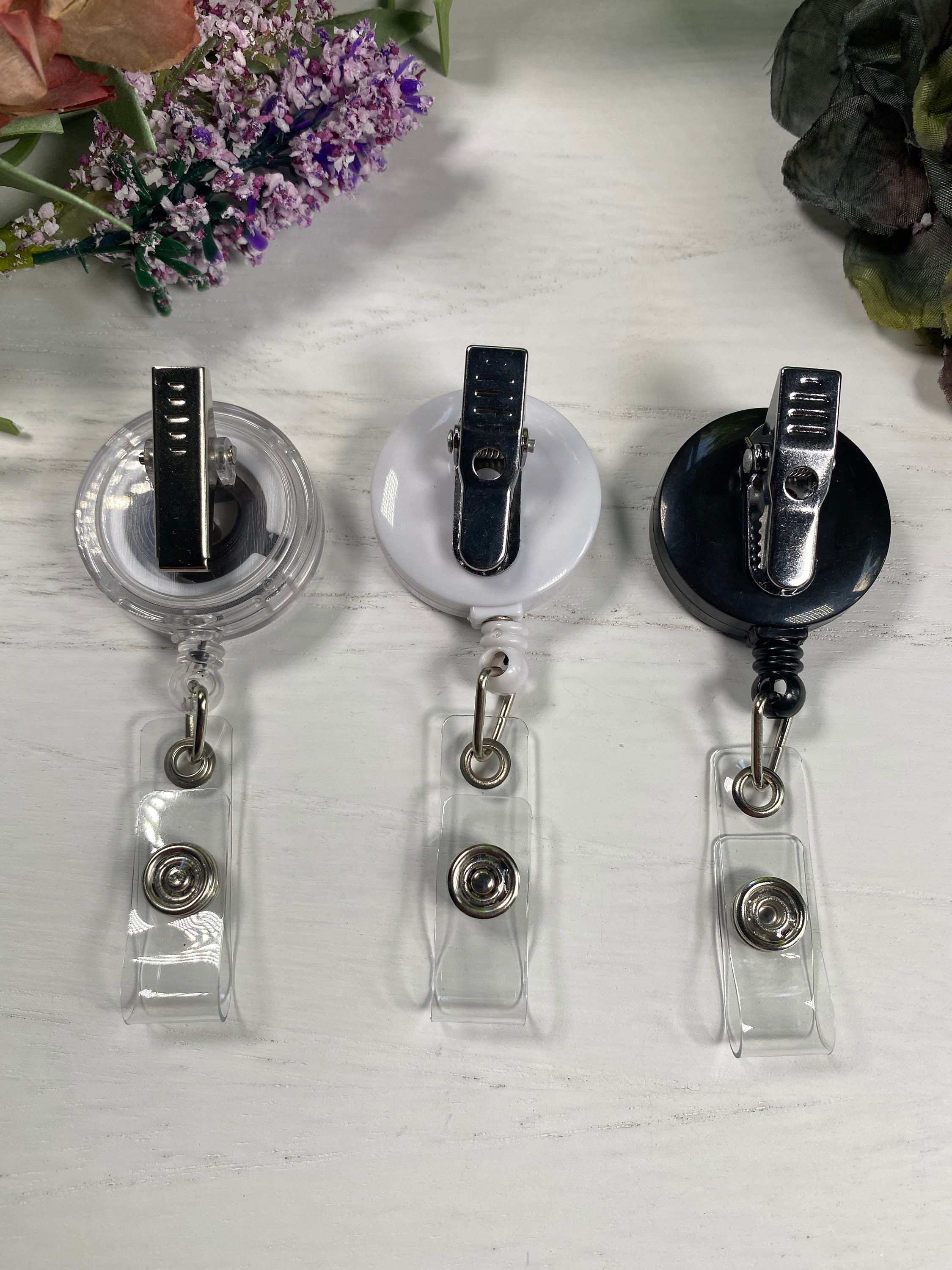 Smiley Face Badge Reel/badge Reel Nurse/cute Badge Reels/retro - Etsy