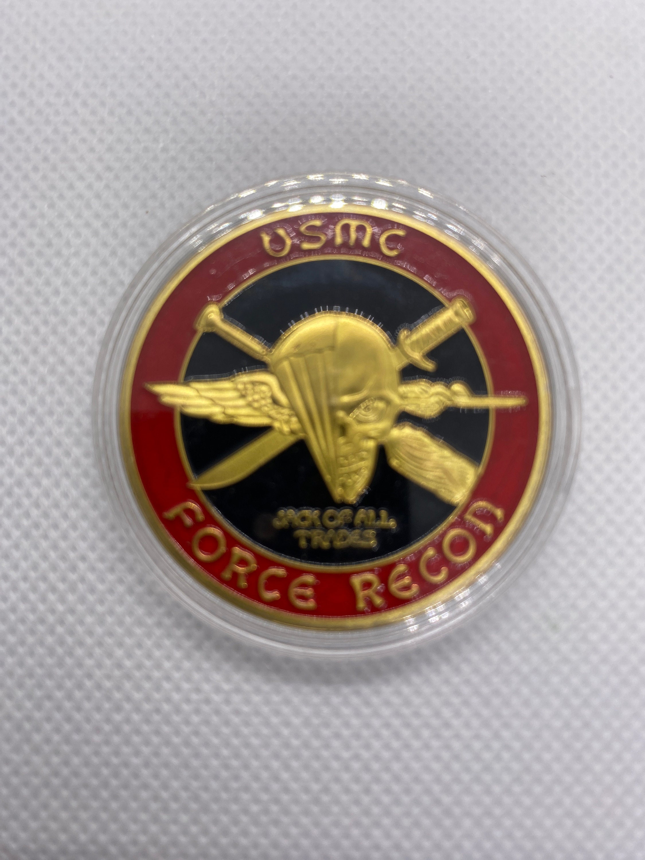 U.S. Marine Corps Military Force Recon Challenge Coin - Etsy