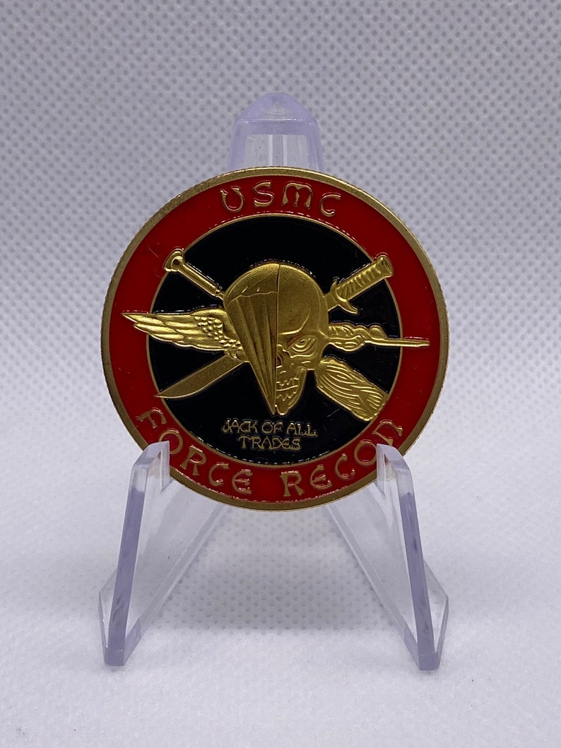 U.S. Marine Corps Military Force Recon Challenge Coin - Etsy