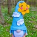 Gnome Sun and Rainbow, Crochet Gnome Amigurumi Pattern, Summer Gnome ...