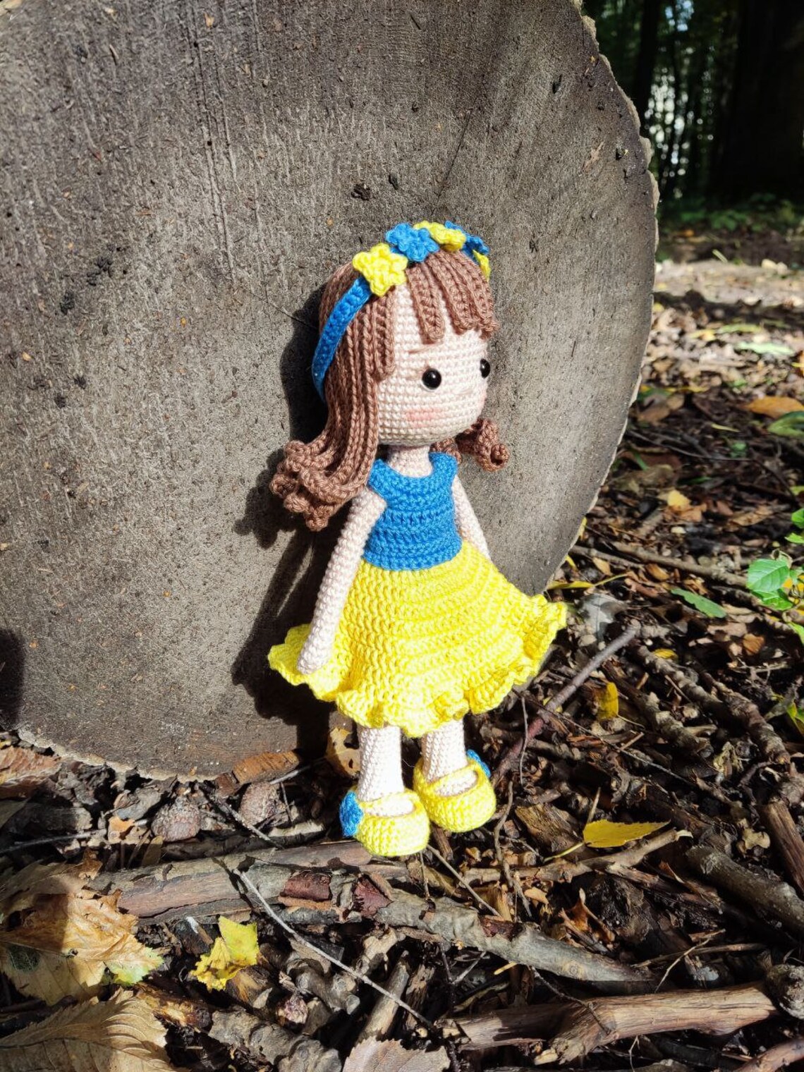 Doll Anna Ukrainian Girl Crochet PDF Pattern english_us - Etsy