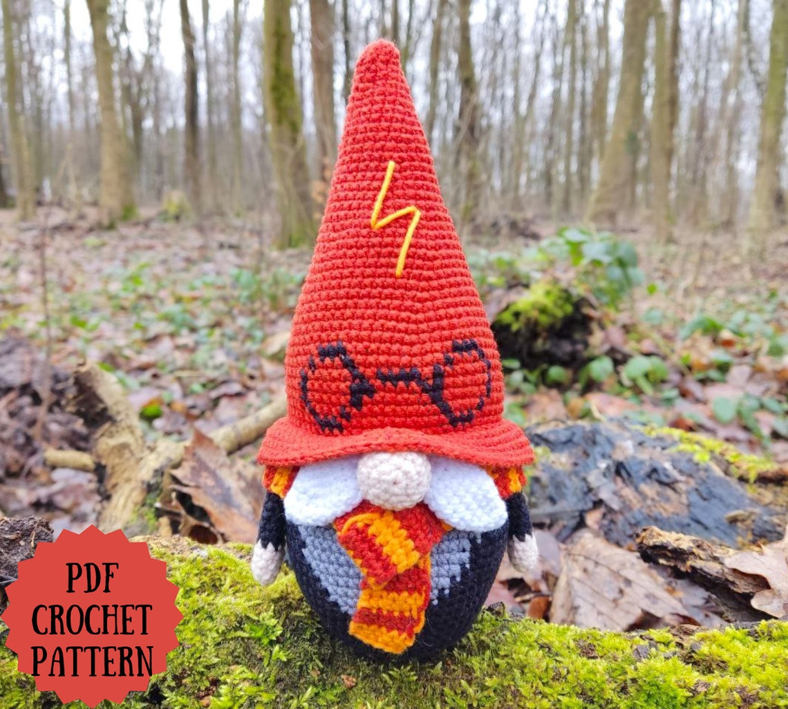 Gnome Harry Crochet Gnome Amigurumi Pattern Fairy Tale - Etsy