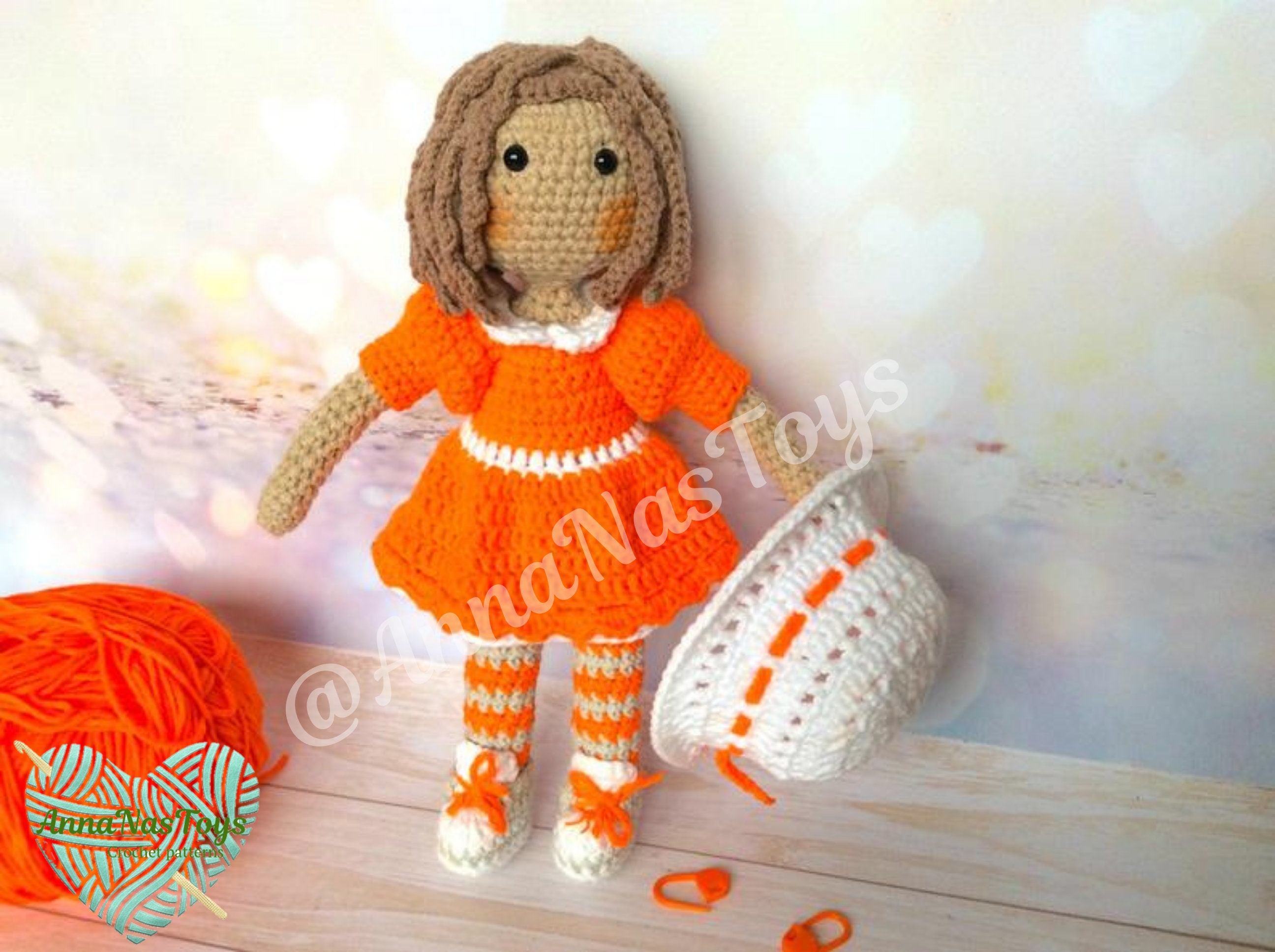 Doll Maya Crochet PDF pattern English_US terms amigurumi | Etsy