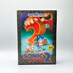 Sonic the Hedgehog 2 for Sega Genesis (1992) - Etsy
