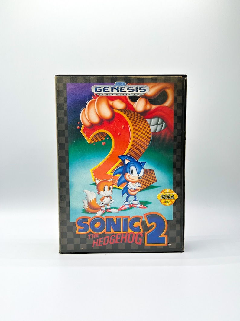 Sonic the Hedgehog 2 for Sega Genesis (1992) - Etsy