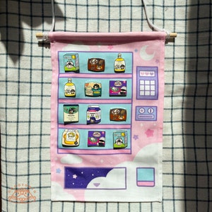 Vending Machine Pin Banner | Aesthetic Cute Enamel Pin Banner ...