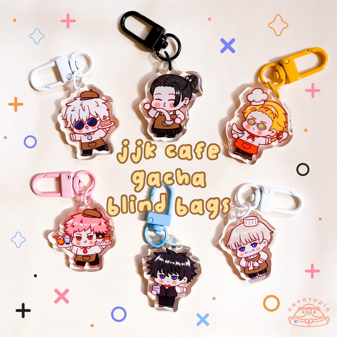 Sorcerer Gacha Blind Bag Acrylic Charms | Kawaii Cute Glitter Epoxy ...
