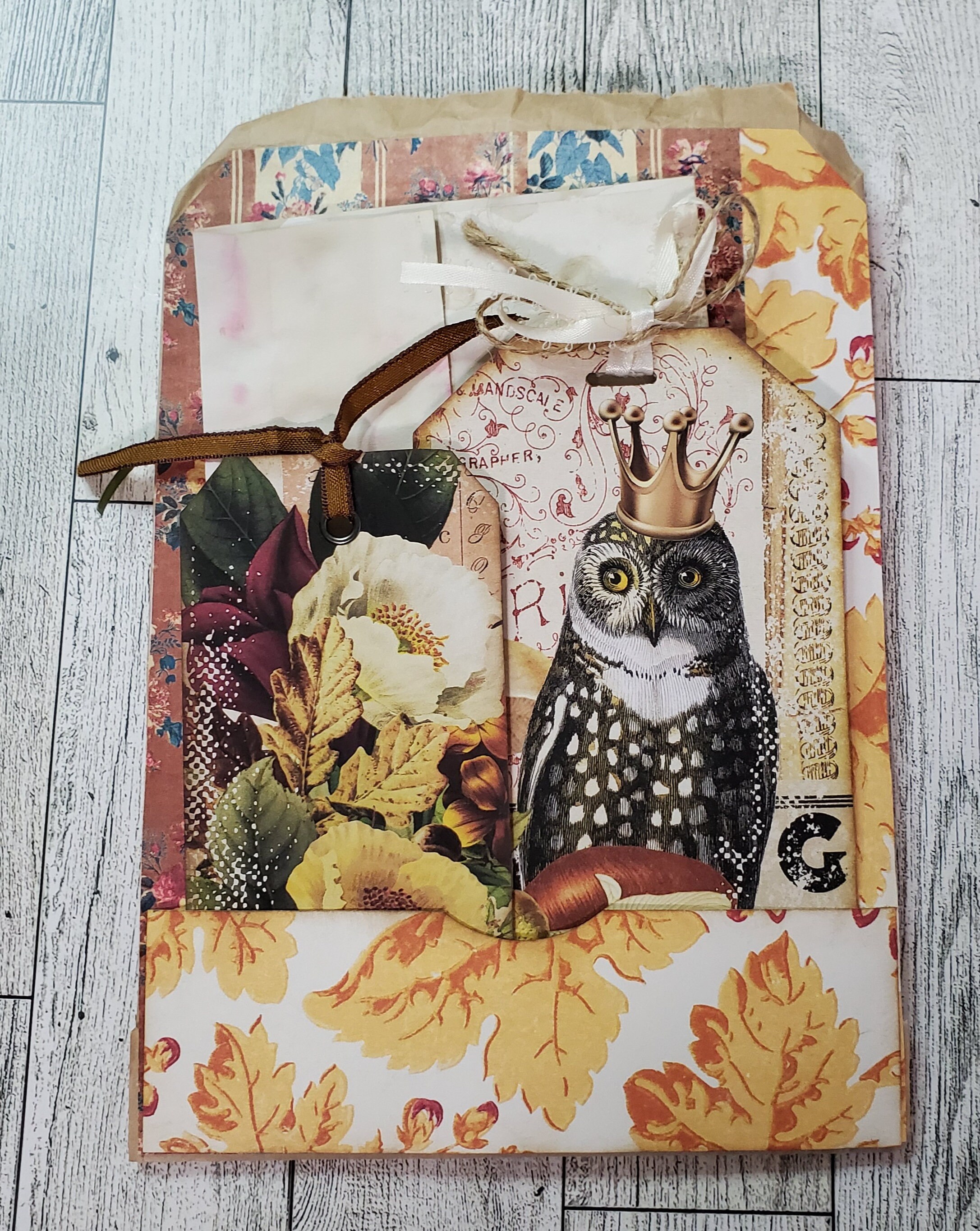Autumn Theme 'journal in a Bag' - Etsy