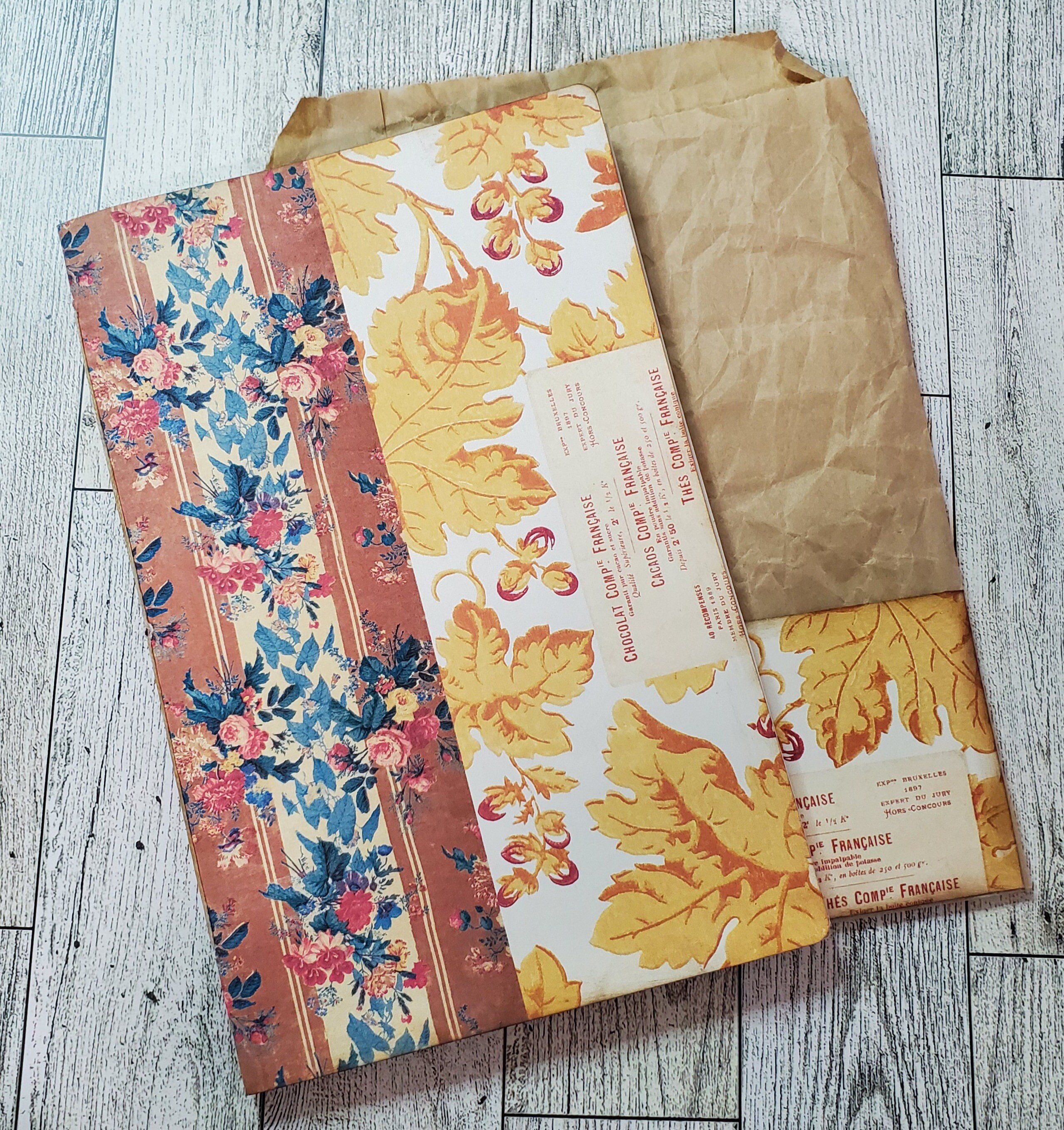 Autumn Theme 'journal in a Bag' - Etsy